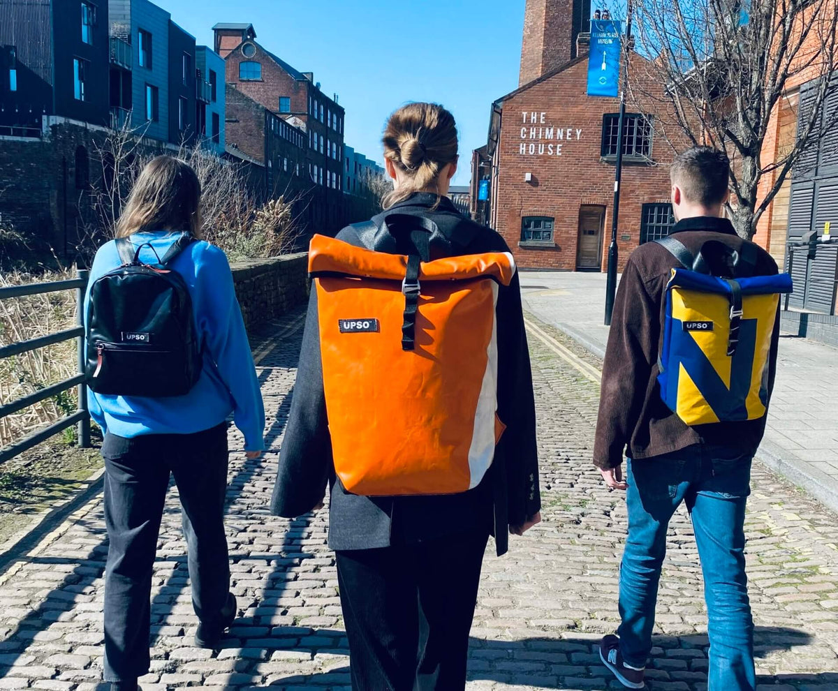 UPSO Bags - Unique Truck Tarp Bags Made in the UK