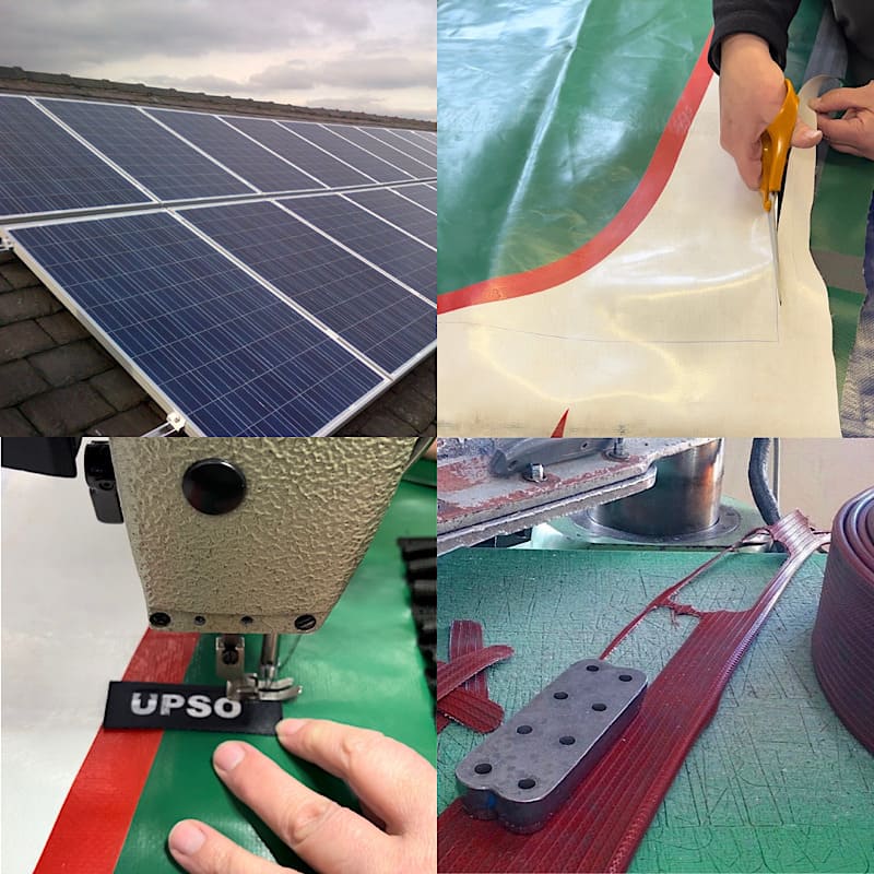 UPSO Bags - Unique Truck Tarp Bags Made in the UK
